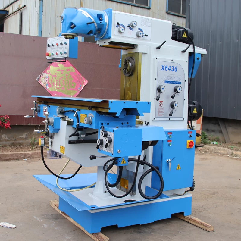 Buy Manual Milling Machine X6436 Universal Swivel Head Milling Machine ...