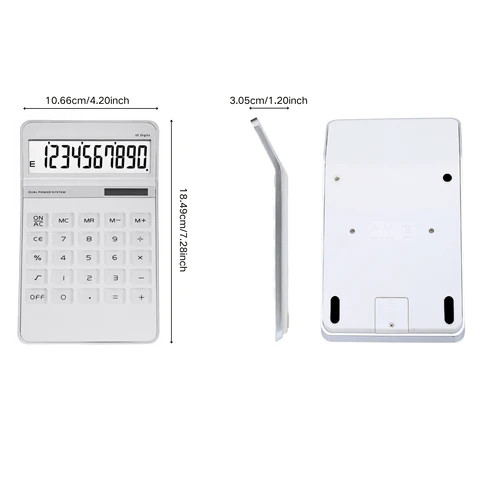 Buy Mini Cute Calculator 10 Digit Colorful Buttons Gift Smart Count ...