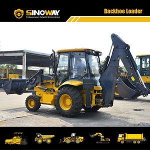 Buy Mini Loader Backhoe 4wd Backhoe Wheel Loader With 100hp Cummins ...