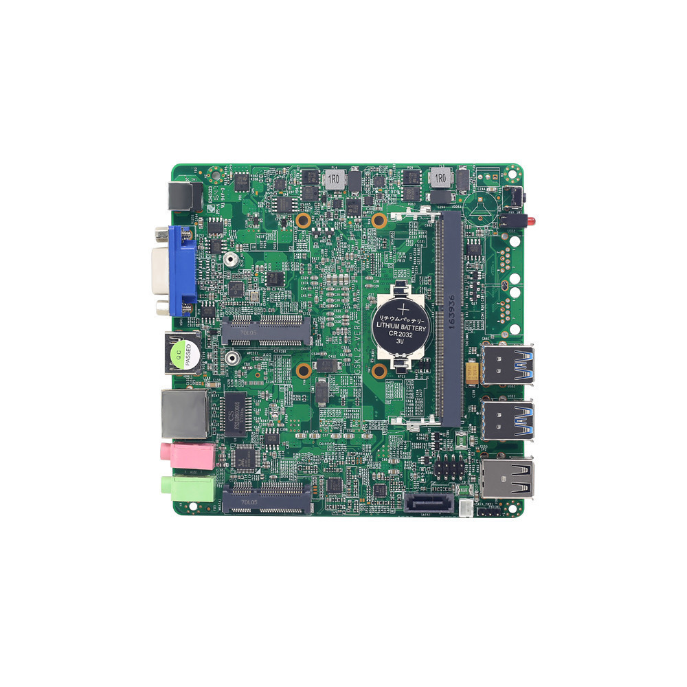 Buy Mini Pc Motherboard With In-tel I7 6500u I5 I3 6th Gen Cpu ...