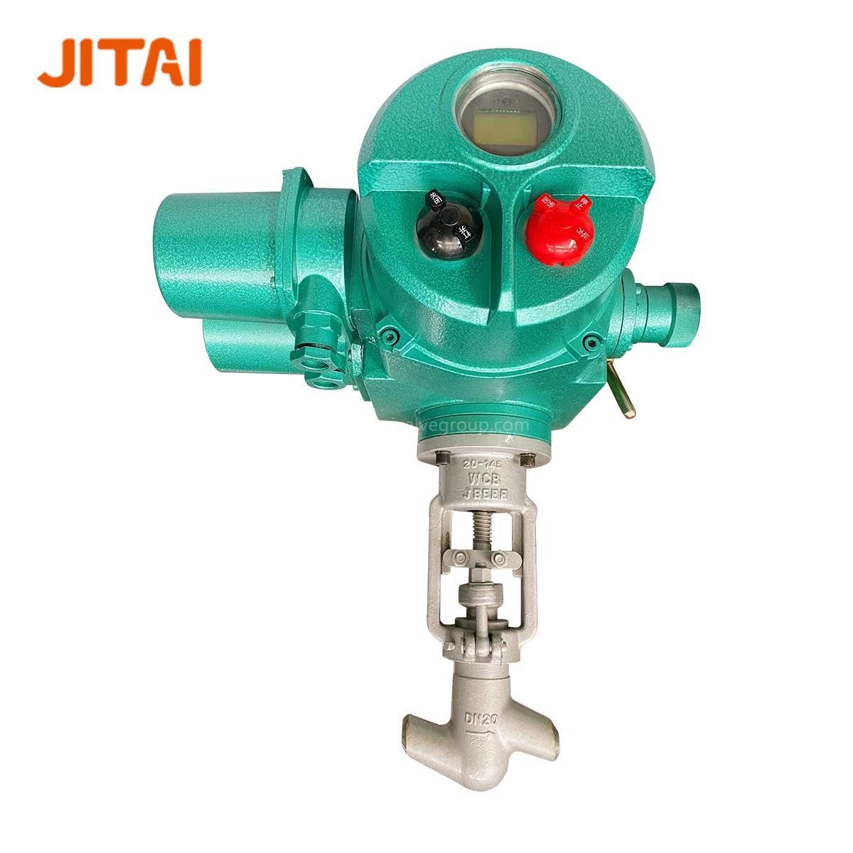 Buy Motorized T Type Bonnetless Globe Valve From Ce Factory For Power ...
