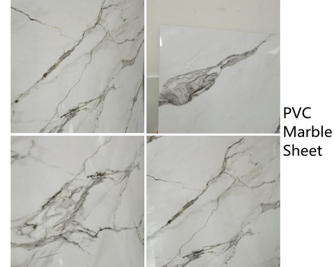 Buy New Design 4*8 Uv Coating Marble Panel Plastic Pvc Marble Sheets ...