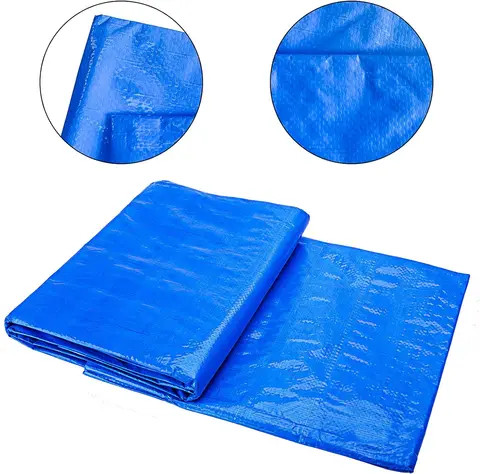Buy Pe Woven Fabric Safety Tarpaulin Heavy Duty Summer And Winter Round ...