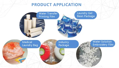 Buy Polyvinyl Alcohol Pva Water Soluble Film For Cleaning Packaging ...