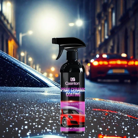 Buy Powerful Water Repellency Ceramic Coating Spray 9h Film Car Care ...