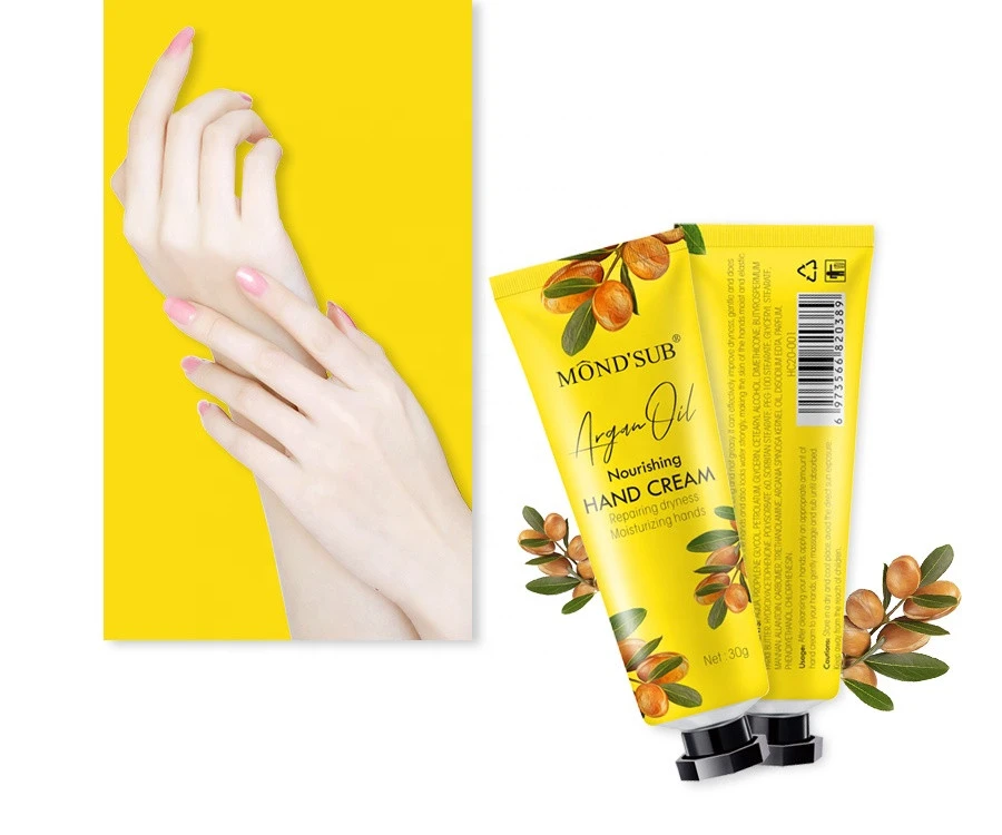 Buy Private Label 30g Argan Oil Natural Moisturizing Hand Whitening ...