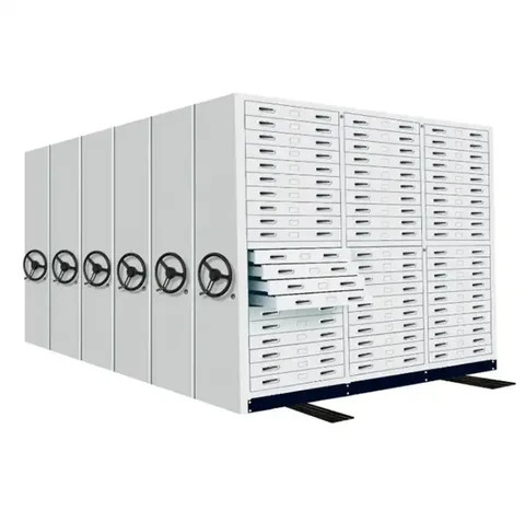 Buy School Library Furniture Shelf Steel Manual Mobile Filing Cabinet ...