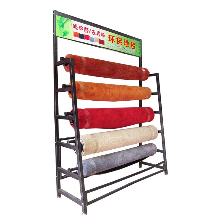 Buy Strong Meatal Wallpaper Display Stand Fabric Roll Display Stands ...