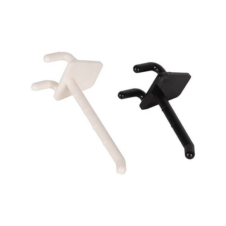 Buy Supermarket Double-loop Pegboard And Slatwall Hooks Long Butterfly ...