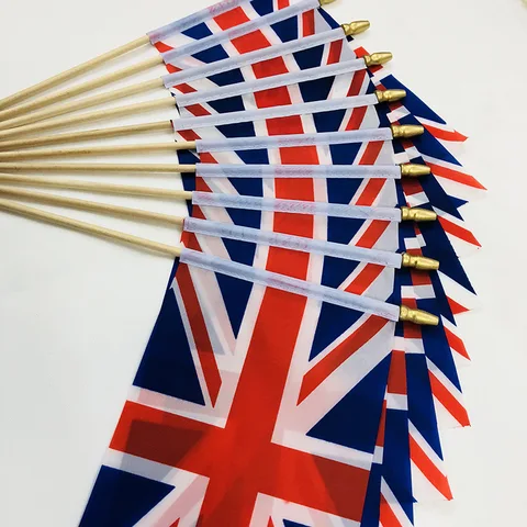 Buy United Kingdom Union Jack Uk Flag British Hand Held Shake Small ...