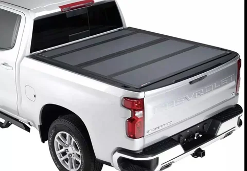 Buy Waterproof Three Pickup Truck Bed Trifold Tri-fold Tri Fold Tonneau ...