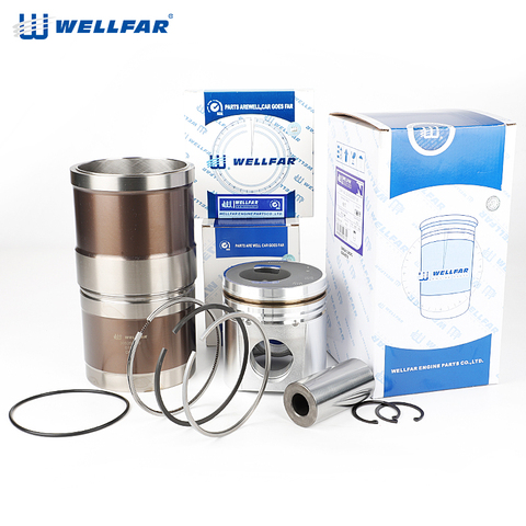 Buy Wellfar Marine Engine Parts 4bt 3.9l Pistons Liners For Cummins ...
