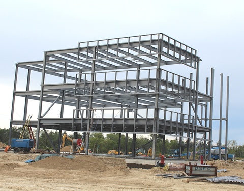 Buy Wind-resistant Prefabricated Building For Steel Structure Warehouse ...