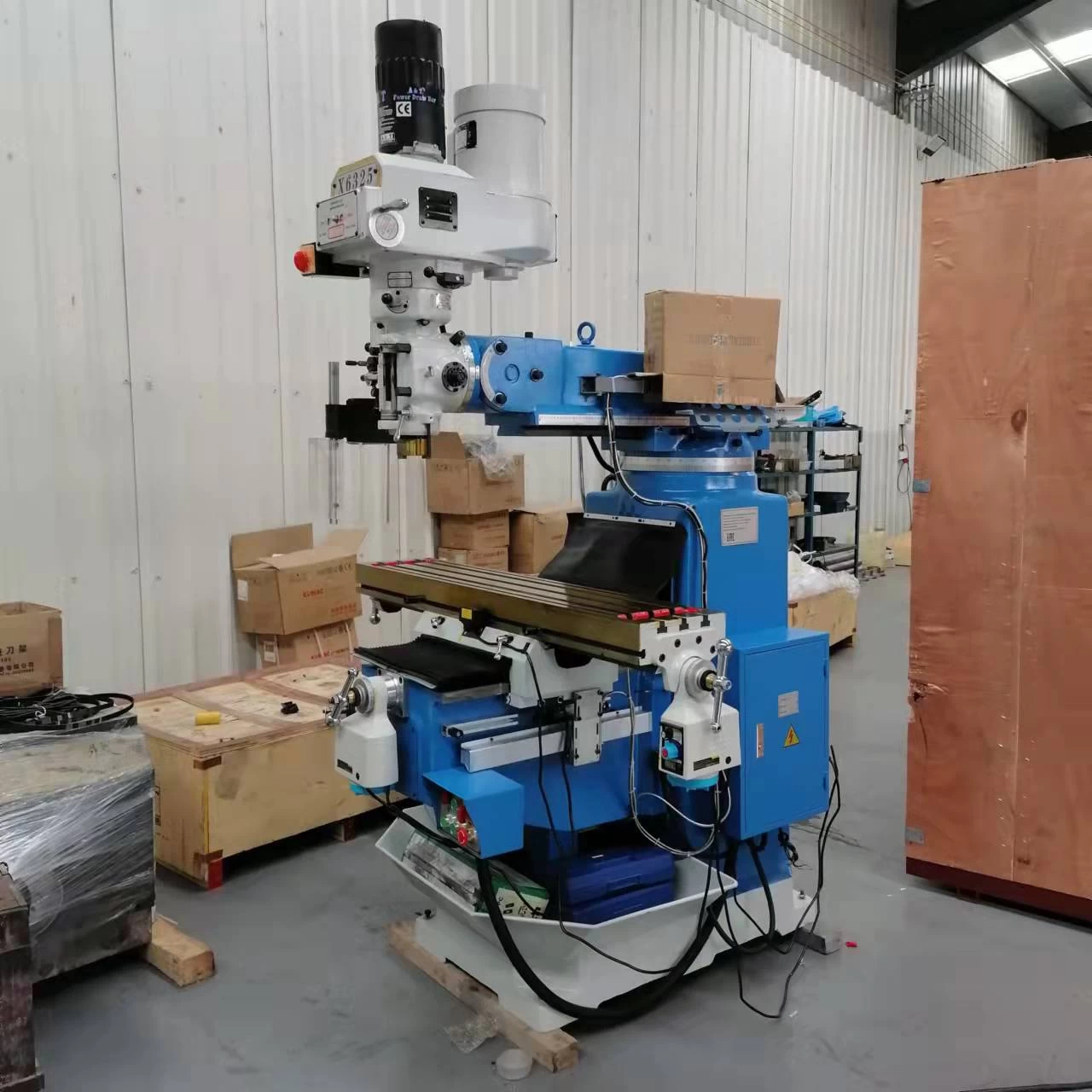 Buy X6325(4h) Vertical Milling Machine Taiwan Turret Milling Machine ...