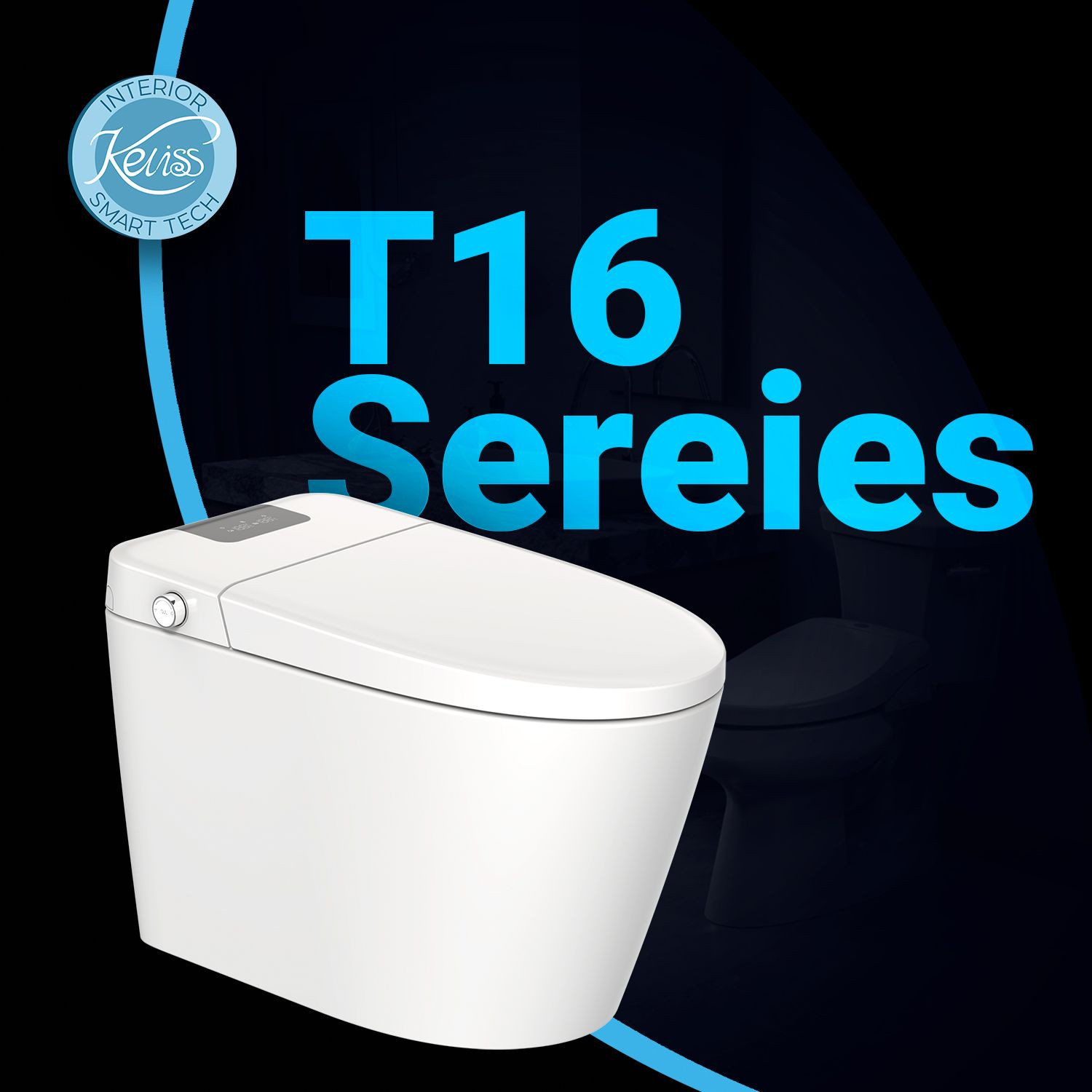 Buy Smart Toilet With Remote Controller & Autoflush from Foshan ...