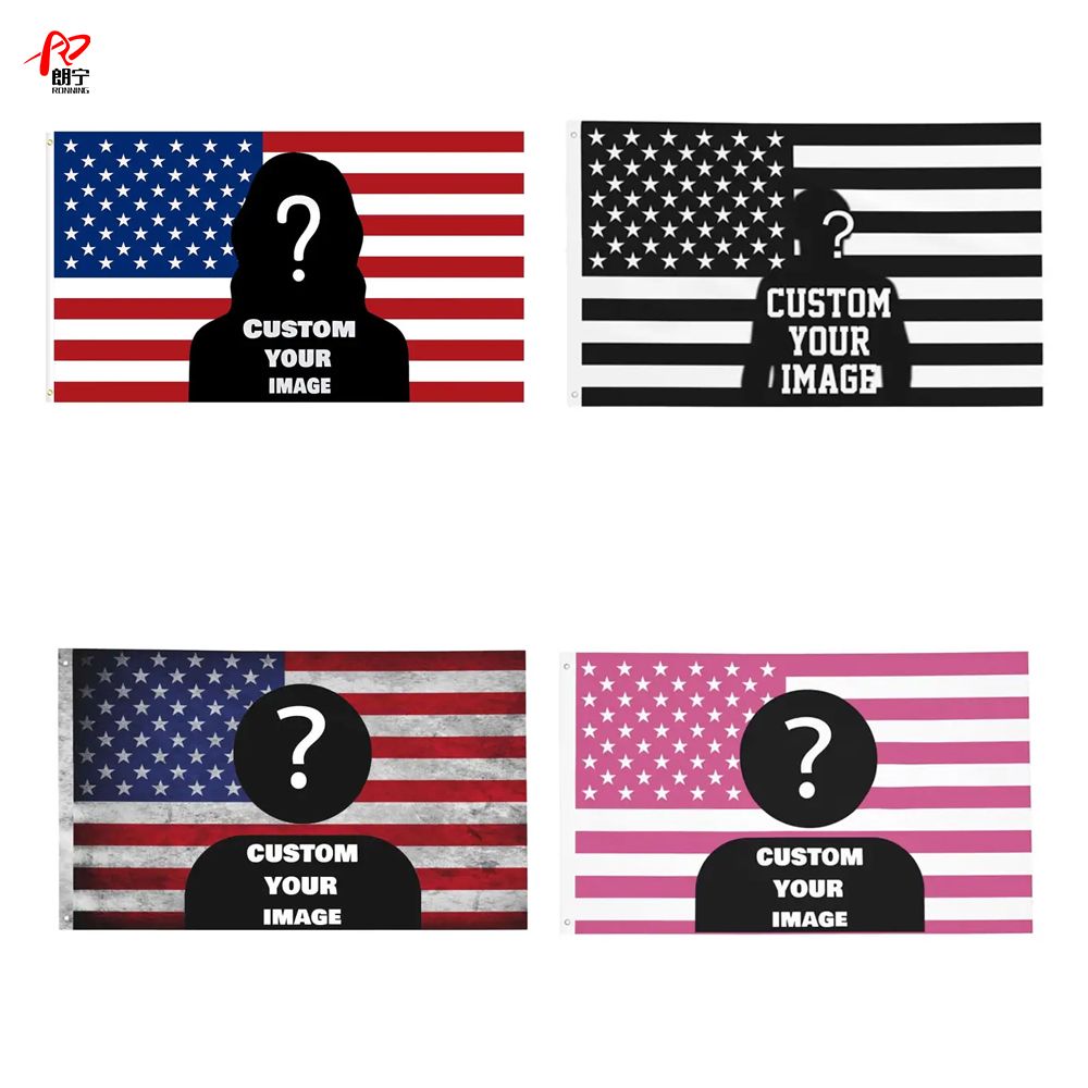 Buy Ronning Custom America Flag 3x5 Ft Personalized Flag Double Sided ...