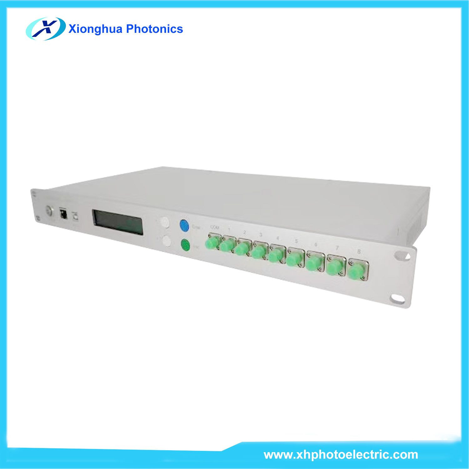 Buy 1x8 Optical Switch 1u Rack Mount Hi1060 Fiber 980nm Ac220v from ...