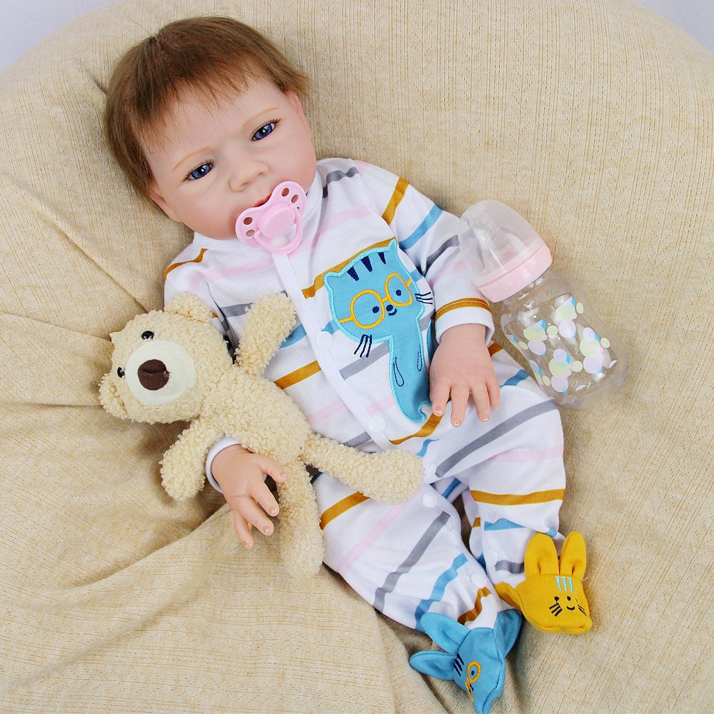 Buy 18" Closed-eye Reborn Doll from Foshan Gaojin Gifts Co., Ltd ...
