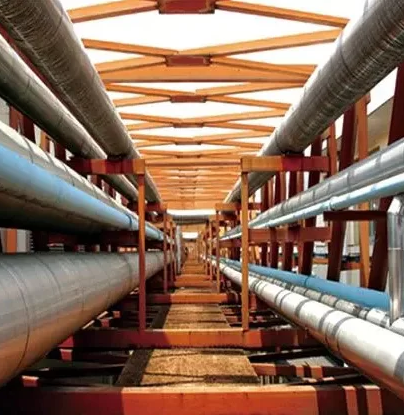 Buy Petrochemical Heavy Steel Structural Fabrication Services Pipe Rack ...