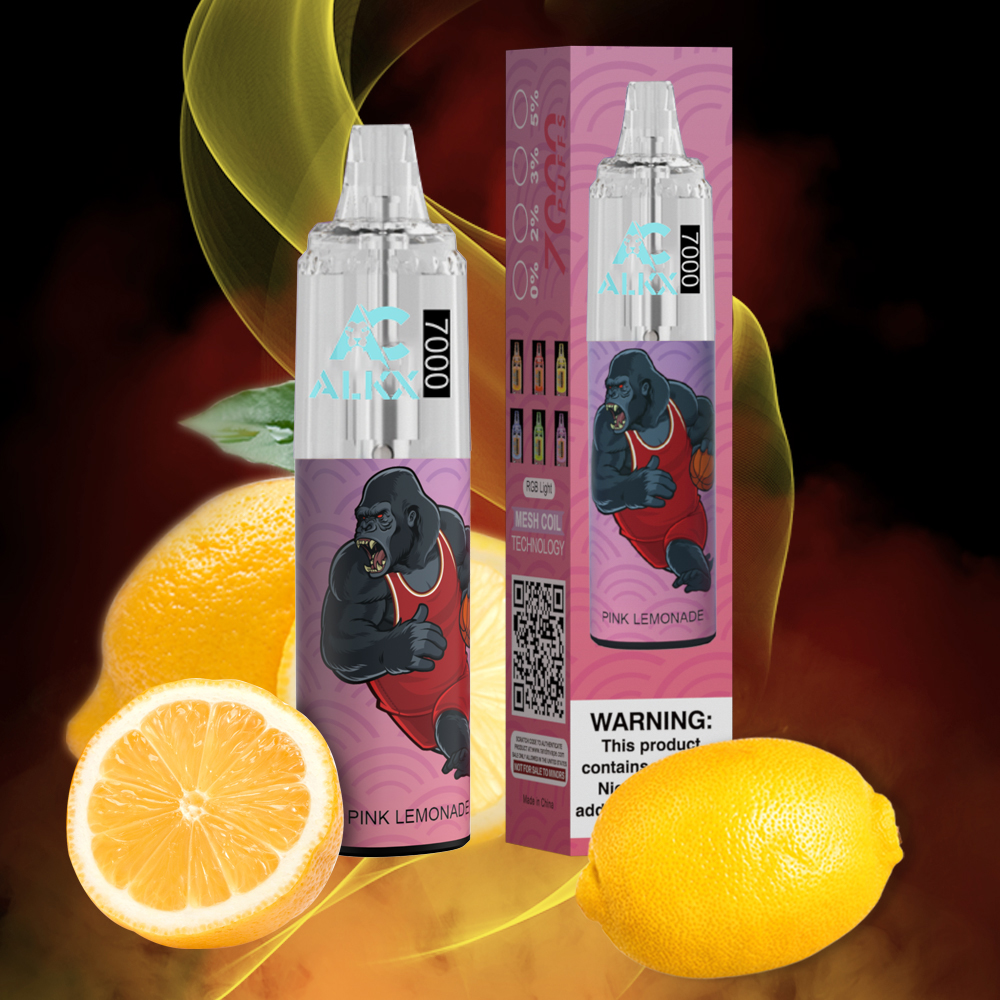 Buy Alkx X004 7000 Puffs Chimpanzees Vape 10ml Liquid Rechargeable ...