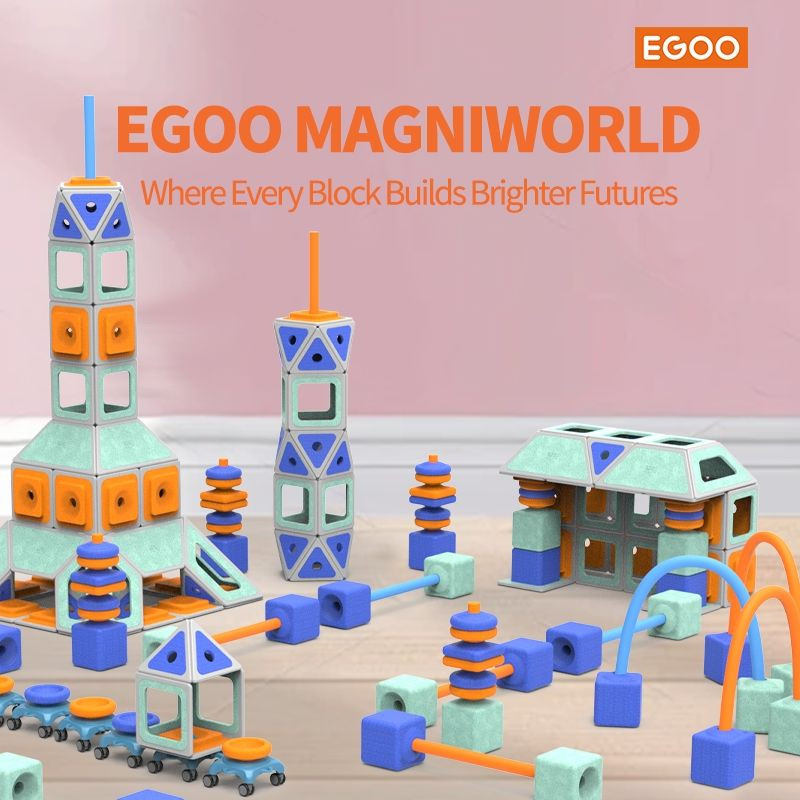 Buy Egoo Large Magnetic Blocks from Egoo toys Co Ltd, China ...