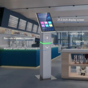 Buy Hotel Self Check In Kiosk With Card Dispenser Coin Deposit Kiosk ...