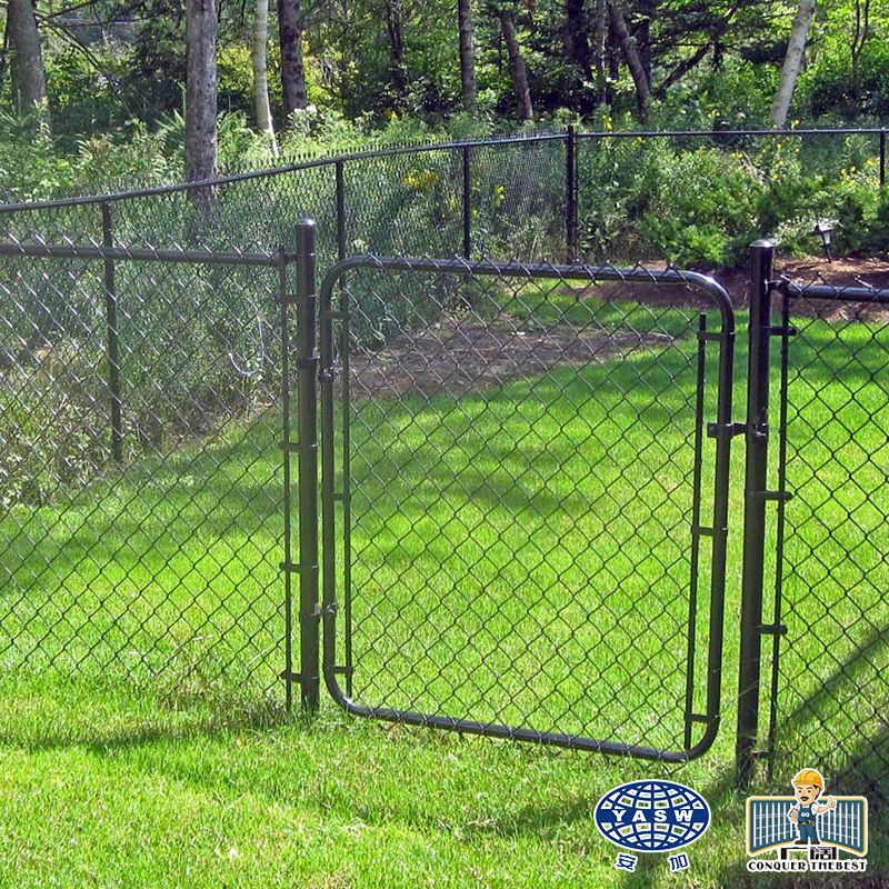 Buy Chain Link Fence Gate For Residential Industry Commercial Area from ...