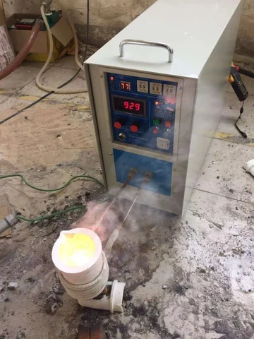 Buy 10-50 Kg Graphite Crucible Metal Melting Equipment Metal Melting ...