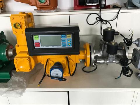 Buy 3inch Digital Positive Displacement Flow Meter Counter/fuel Oil ...
