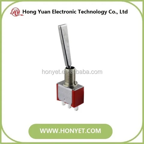 Buy 3pin On-off-on Long Bat Toggle Switch from Dongguan Hongyuan ...