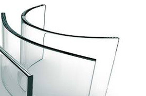 Buy 4mm+4mm Architectural Curved Translucent Laminated Safety Fence ...