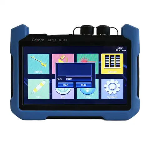 Buy 6420a Otdr With Optical Power Meter Vfl 1310 1550 1625nm Optical Time Domain Reflectometer ...