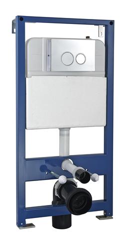 Buy 820 Mm Dual Flush Concealed Cistern Wall Hung Toilet Water Tank ...