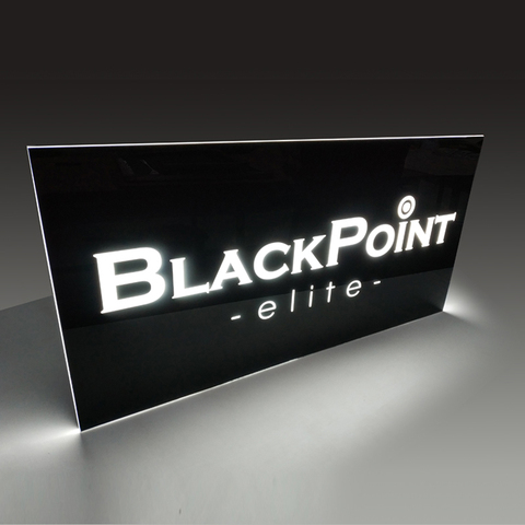 Buy Advertising Led Light Letter Logo Acrylic Lightbox Sign Board ...