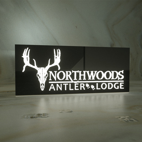 Buy Advertising Led Light Letter Logo Acrylic Lightbox Sign Board ...