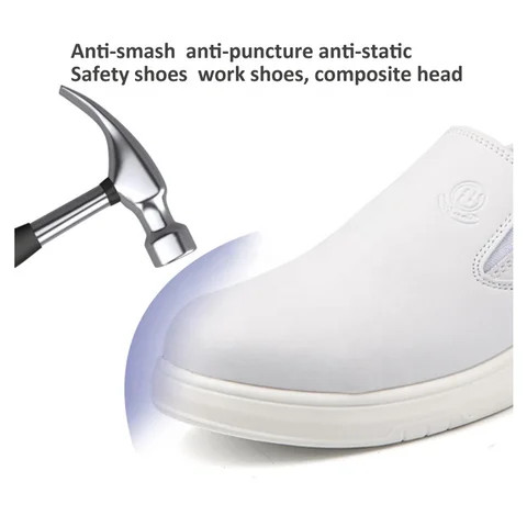 Buy Anti-static Work Safety Shoes For Men Women Anti-smash Work Shoes ...