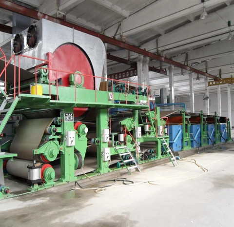 Buy Bobbin Textile Yarn Paper Jumbo Roll Making Machine Line from ...