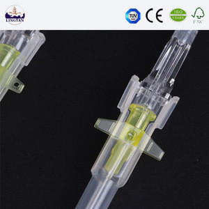 Buy Butterfly Needle 18g Valve With Wings from Suzhou Lingyan Medical ...
