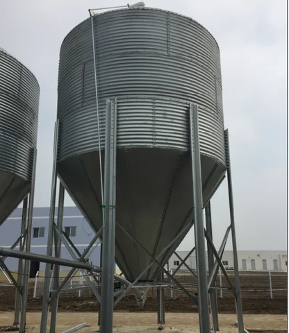 Buy Chicken Farm Silos For Sale Hot Galvanized Sheet Material 28ton ...