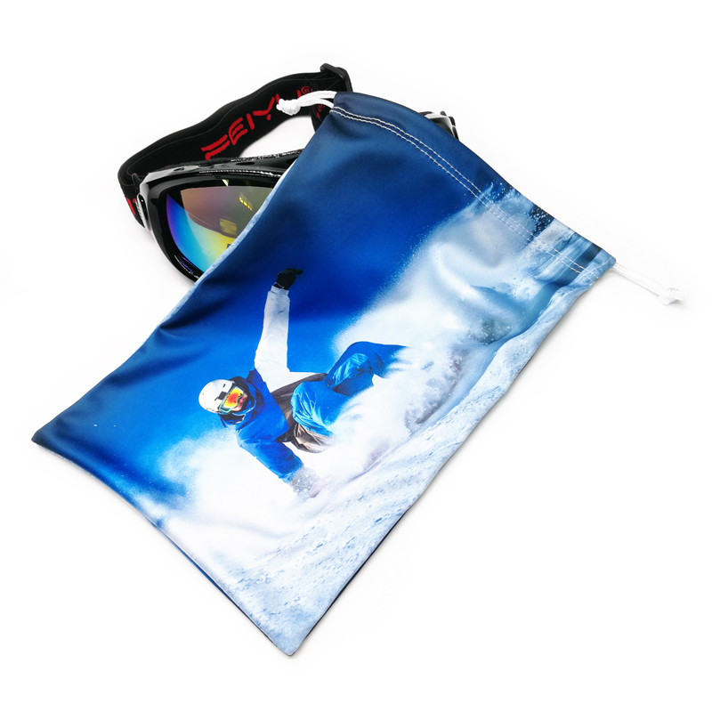 Buy Custom Logo Printed Ski Goggle Microfiber Pouch Bag from Wuxi ...
