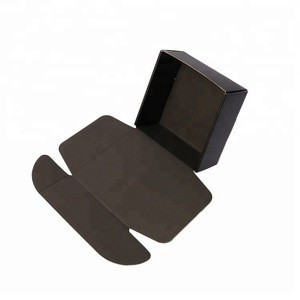 Buy Custom Matte Black Shipping Box/corrugated Folding Mailer Boxes ...