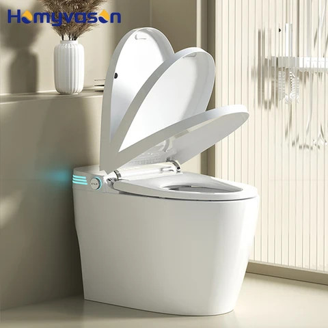 Buy Custom Smart Toilet With Remote Control Floor Mounted Smart Toilet ...