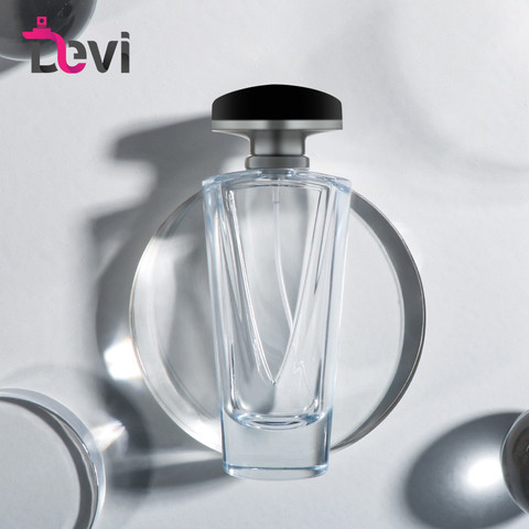 Buy Devi Glass 100ml Perfume Bottles Unique Mens Parfum Bottle ...