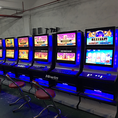 Buy Dual Screen Slot Game Cabinet Slot Game Machine Cabinet from ...