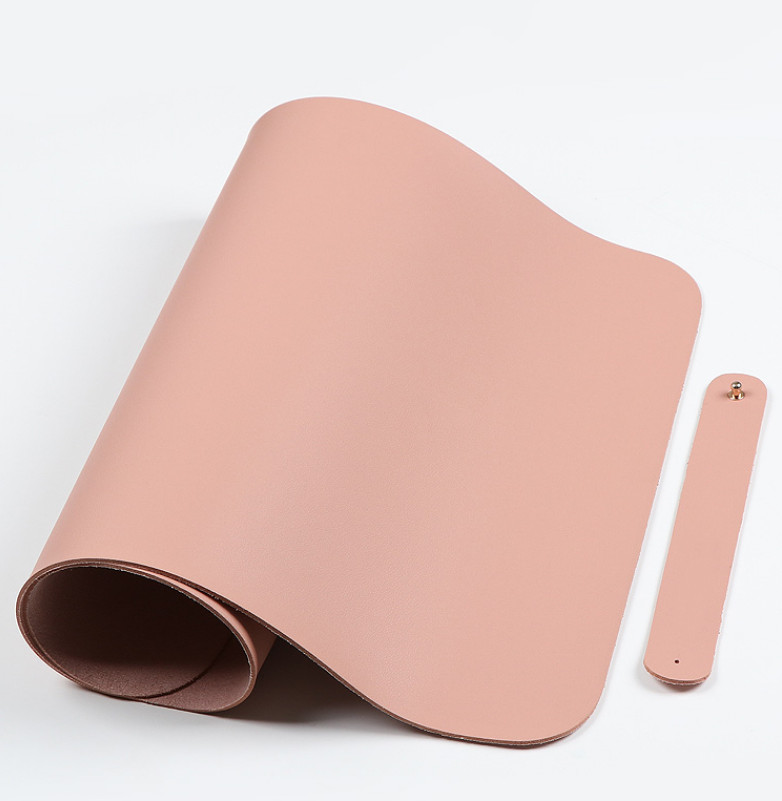 Buy Durable Large Leather Desk Mat Computer Desk Mat Gaming Table Pad ...