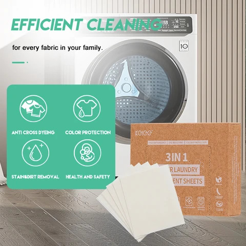 Buy Eco-friendly Biodegradable Laundry Detergent Sheet For Clothes No ...
