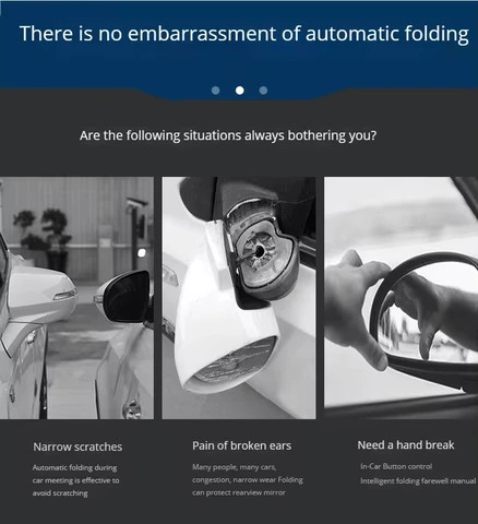 Buy Electric Rearview Mirror Side Mirror Folding Motor For Toyota ...