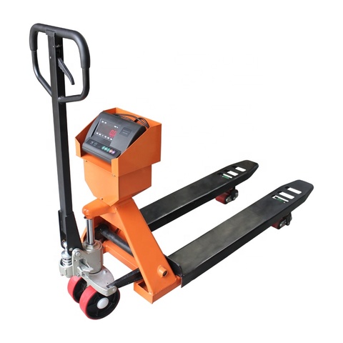 Buy Electronic Hand Pallet Jack Scale Pallet Truck With Weigh Scale ...