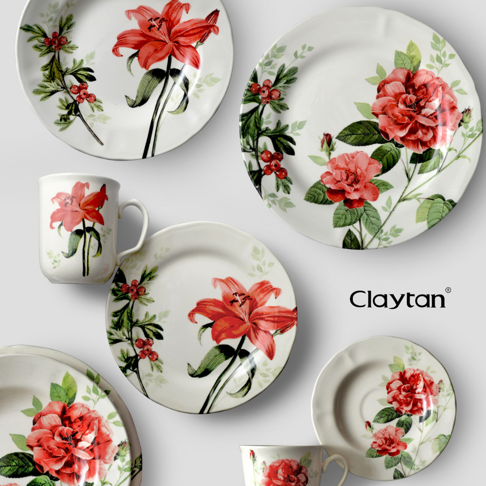Buy English Ceramic Dinnerware Set From Malaysia Rosemary For Food ...