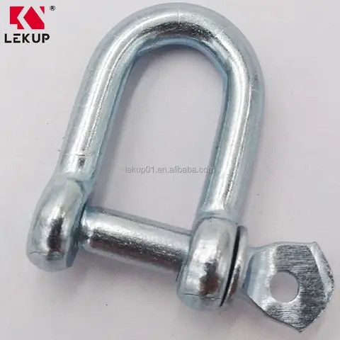 Buy European Type Shackle Galvanized D Shackle With Screw Pin Dee ...